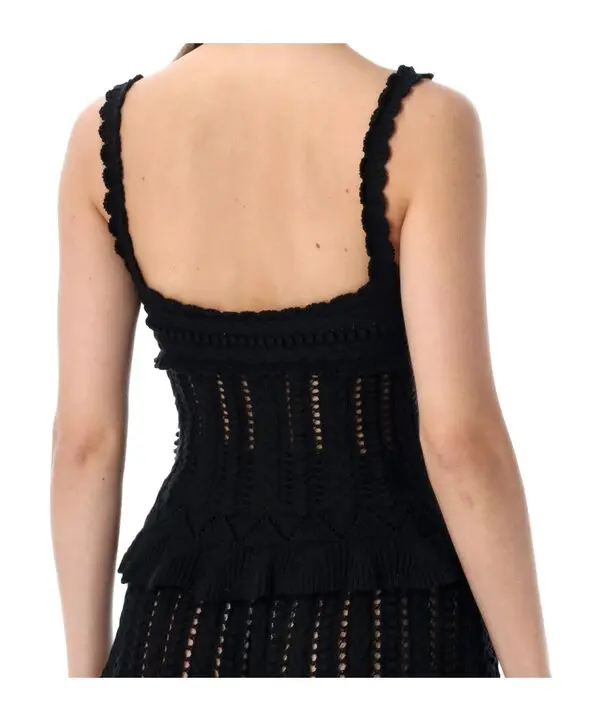 Isabel Marant Étoile Neves Knit Tank Top - Black