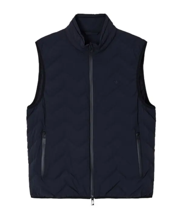 Emporio Armani Quilted Gilet - Black