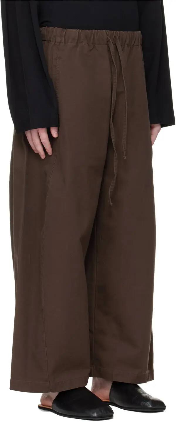 ENTIRE STUDIOS Loft Barrel-leg Pants - Green