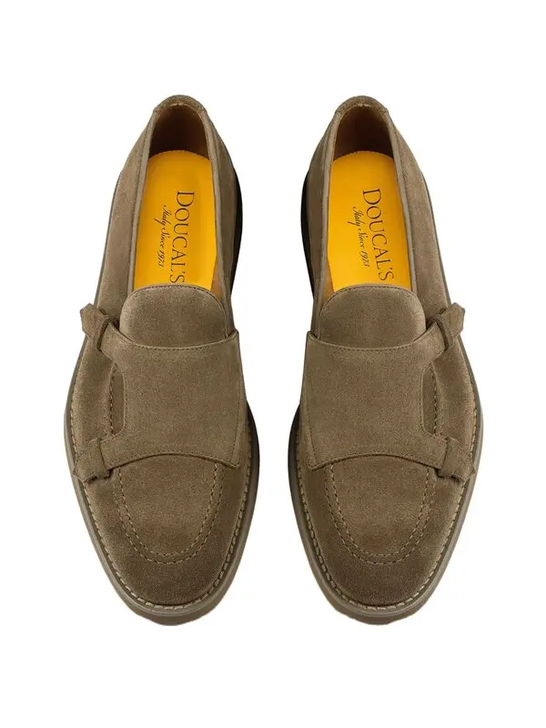 DOUCAL'S Suede Loafers - Green