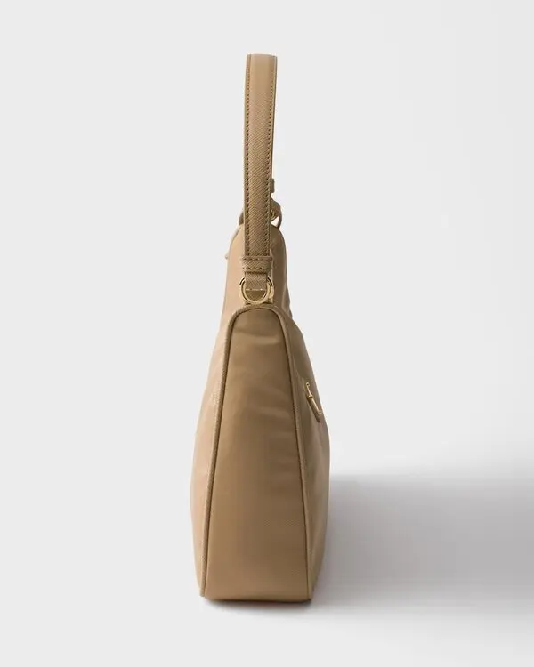 Prada Re-edition 2005 Re-nylon And Saffiano Mini Bag - Camel-colored