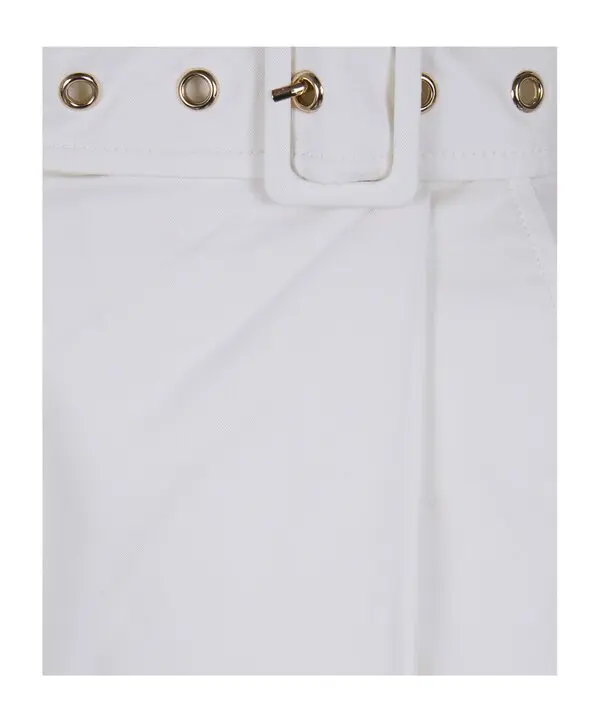 TWINSET Belted Wide-leg Pants