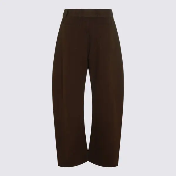 LEMAIRE Twisted Belted Straight Cut Pants