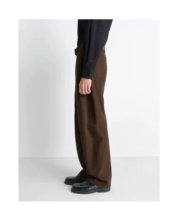 LEMAIRE Twisted Belted Straight Cut Pants