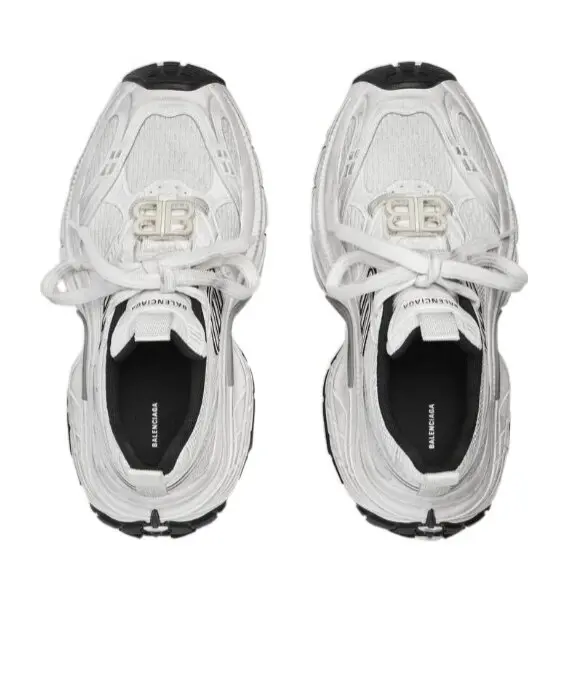 Balenciaga 6 Xl Chunky Sneakers - White/black