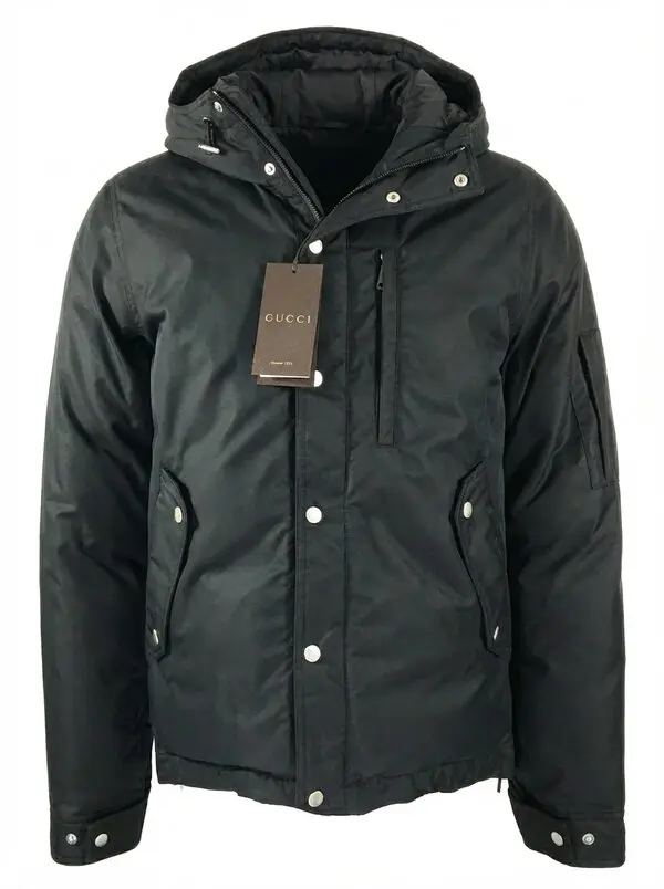 Gucci Long-sleeved Hooded Casual Jacket