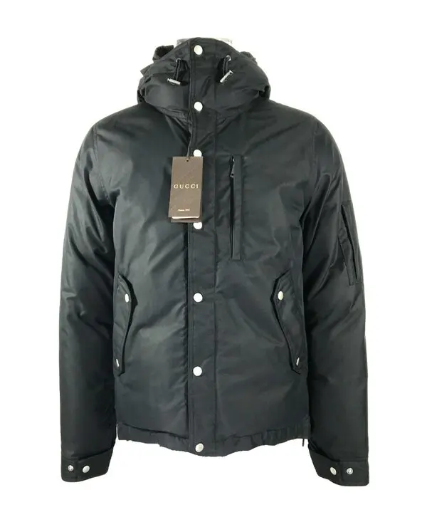 Gucci Long-sleeved Hooded Casual Jacket