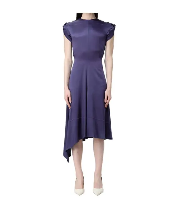 Victoria Beckham Asymmetric Hem Dress