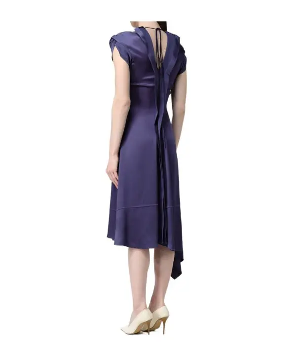 Victoria Beckham Asymmetric Hem Dress