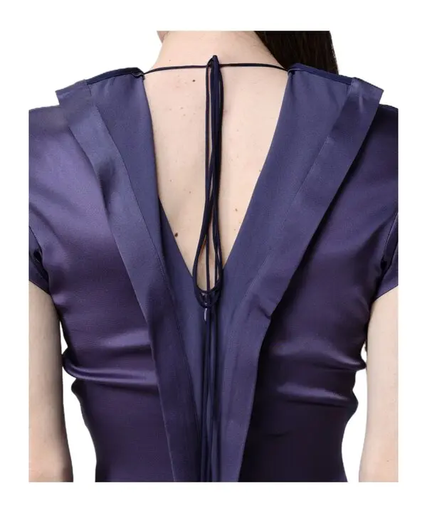 Victoria Beckham Asymmetric Hem Dress