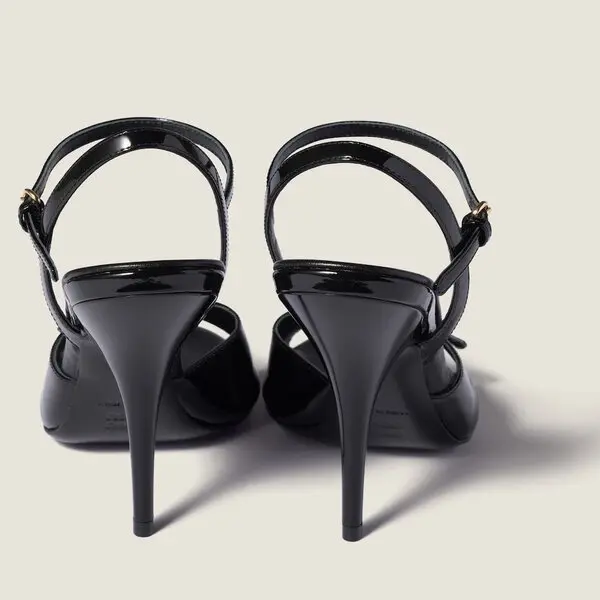 Miu Miu High-heeled Sandals With Buckle Detail