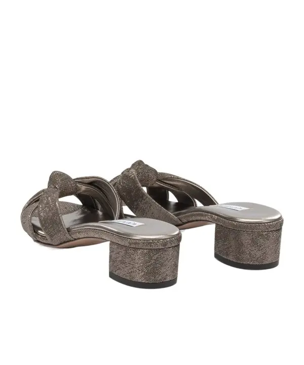 AQUAZZURA Nina 35 Knotted Mules
