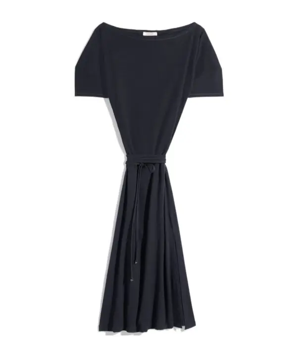 LEMAIRE Off-shoulder Short Sleeve Dress - Urchin