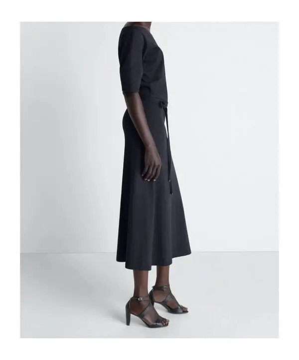 LEMAIRE Off-shoulder Short Sleeve Dress - Urchin
