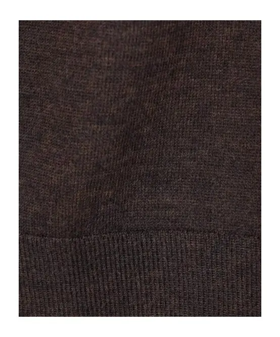 Arch4 V-neck Ribbed Knit Sweater - Black