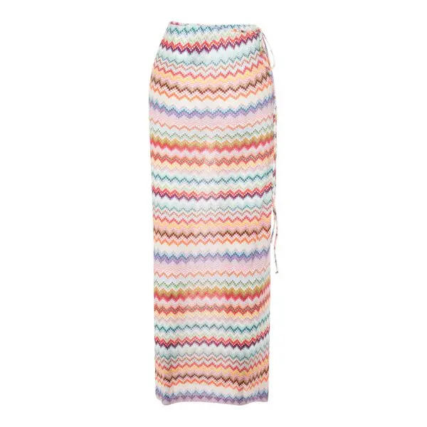 Missoni Zigzag Maxi Pareo Skirt - Multicoloured