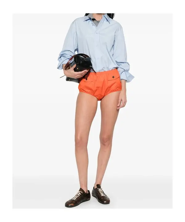 Prada Poplin Pocket Shorts