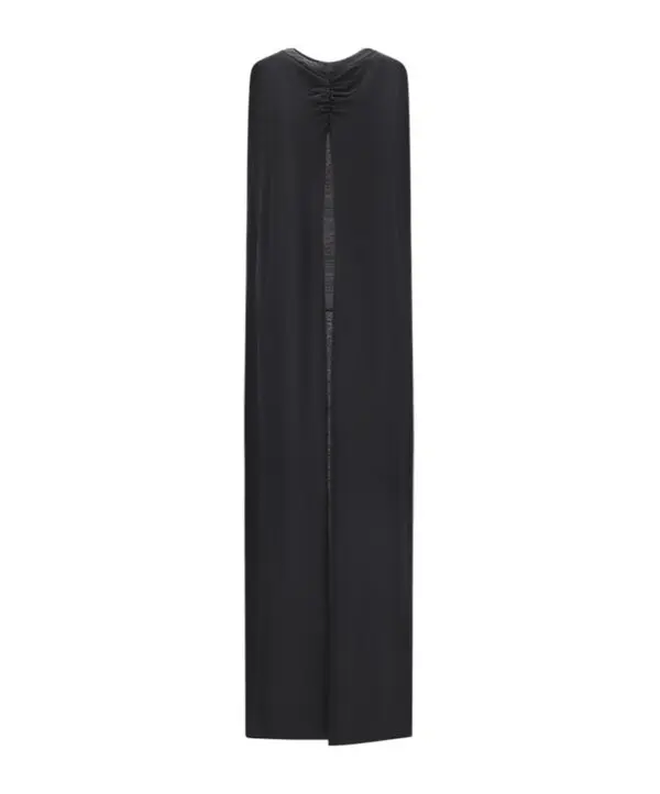 DARKPARK Ruched Long Cape