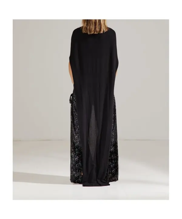 DARKPARK Ruched Long Cape