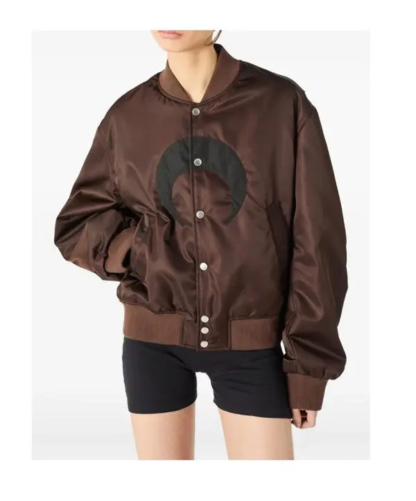 MARINE SERRE Moon Print Bomber Jacket