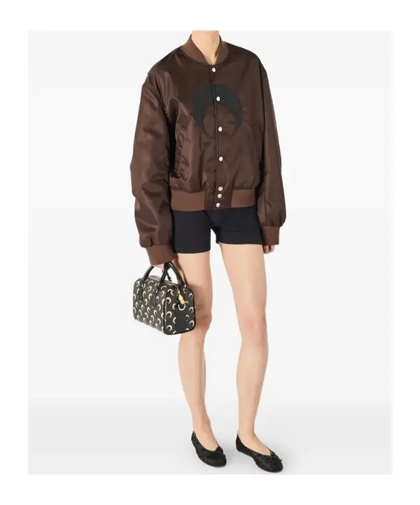 MARINE SERRE Moon Print Bomber Jacket