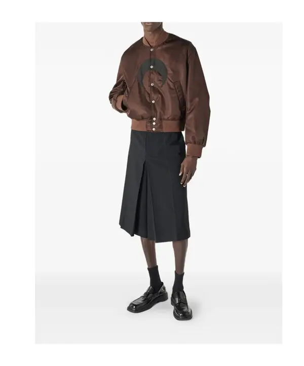 MARINE SERRE Moon Print Bomber Jacket