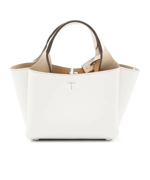 TOD'S Timeless Micro Tote Bag - White