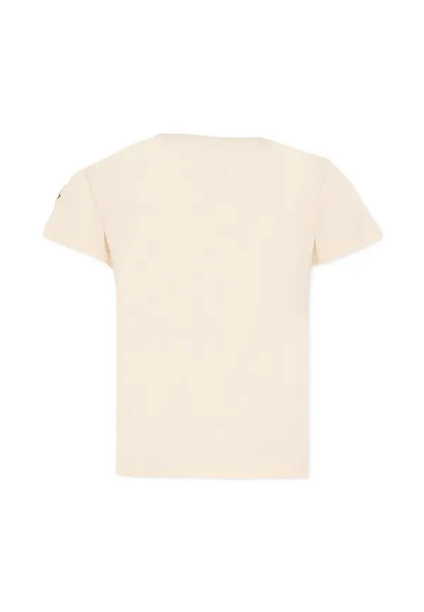 Moncler Logo Embroidered Crewneck T-shirt