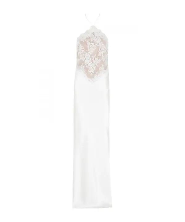 Retrofete Halter Neck Maxi Dress