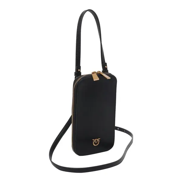 Pinko Zip-around Leather Smartphone Case