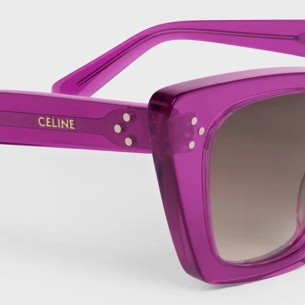 Celine Cat Eye S187 Sunglasses In Acetate
