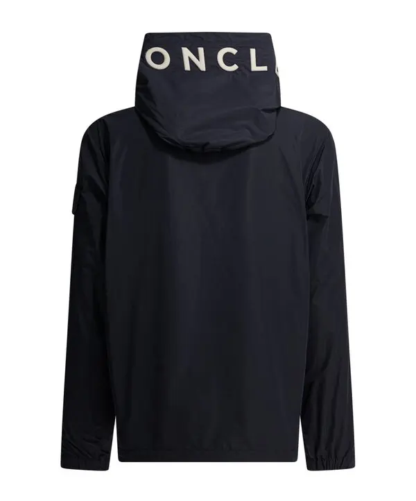 Moncler Logo Hooded Zip-up Jacket