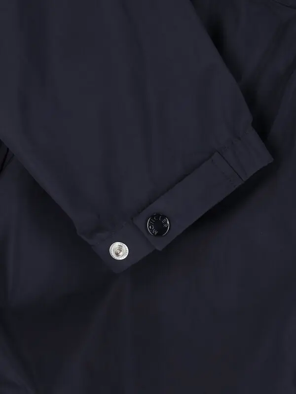 Moncler Logo Hooded Zip-up Jacket