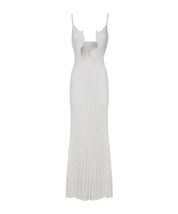 Christopher Esber Salacia Wired Cut-out Maxi Dress - White