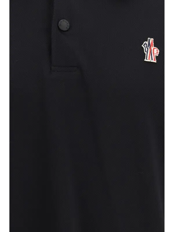Moncler Logo-patch Short-sleeved Polo Shirt