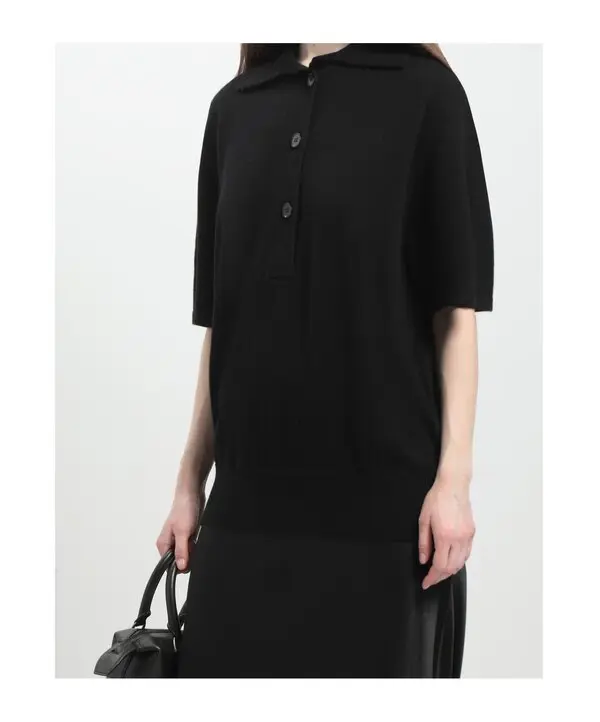 Christopher Esber Short Sleeve Collared Dress