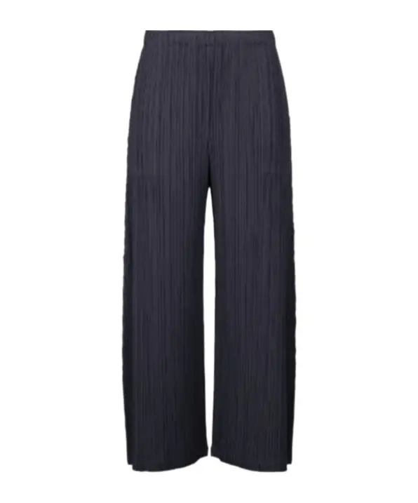 Issey Miyake Wide Leg Pleated Trousers