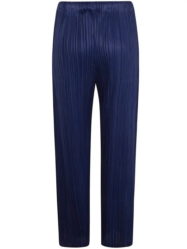 Issey Miyake Wide Leg Pleated Trousers