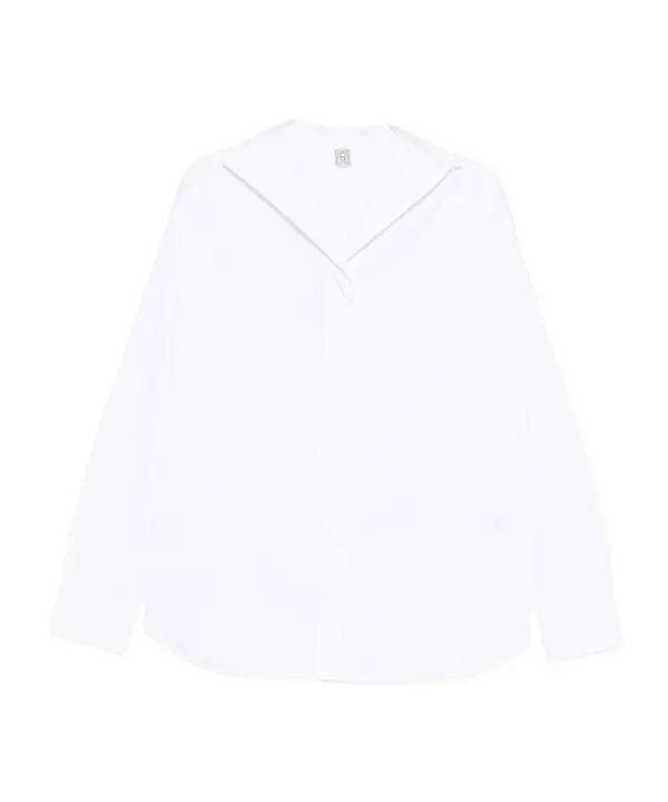 TOTEME Pleated V-neck Dress
