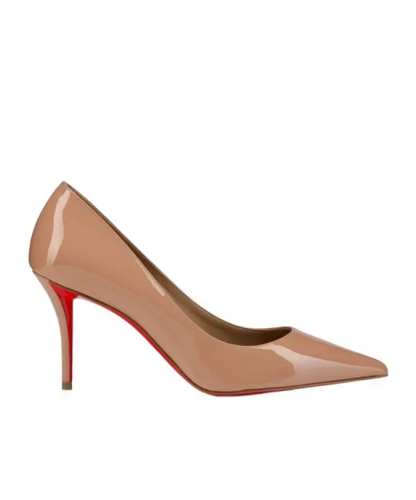 CHRISTIAN LOUBOUTIN Miss Z Pointed-toe Pumps - Blush