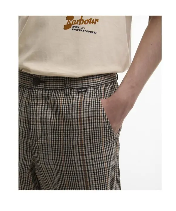 Barbour Fife Checked Shorts