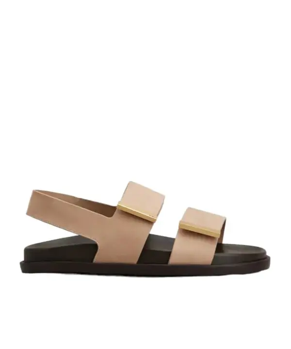TOD'S Bar Strap Slingback Sandals - Pink