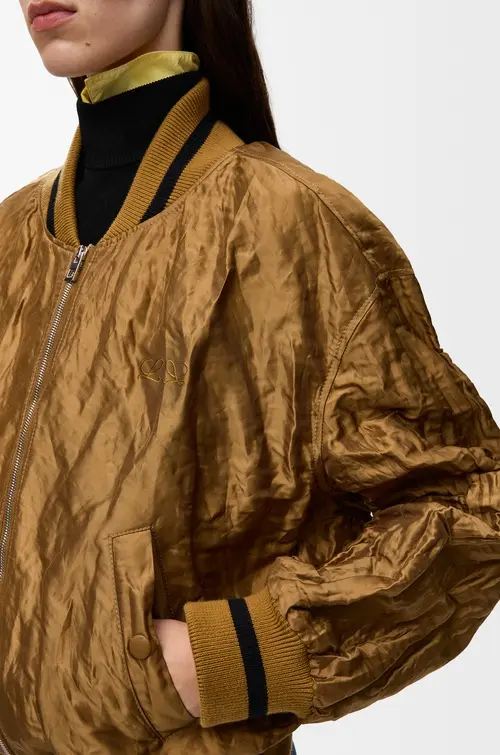 Loewe Bomber Jacket - Brown