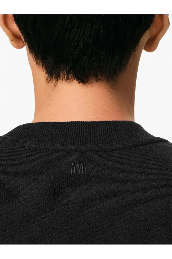 AMI Paris De Coeur Crewneck Sweatshirt