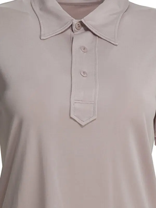 MAISON MARGIELA Short-sleeve Collared Polo Shirt - White