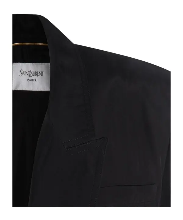 Saint Laurent Double-breasted Peak Lapel Jacket