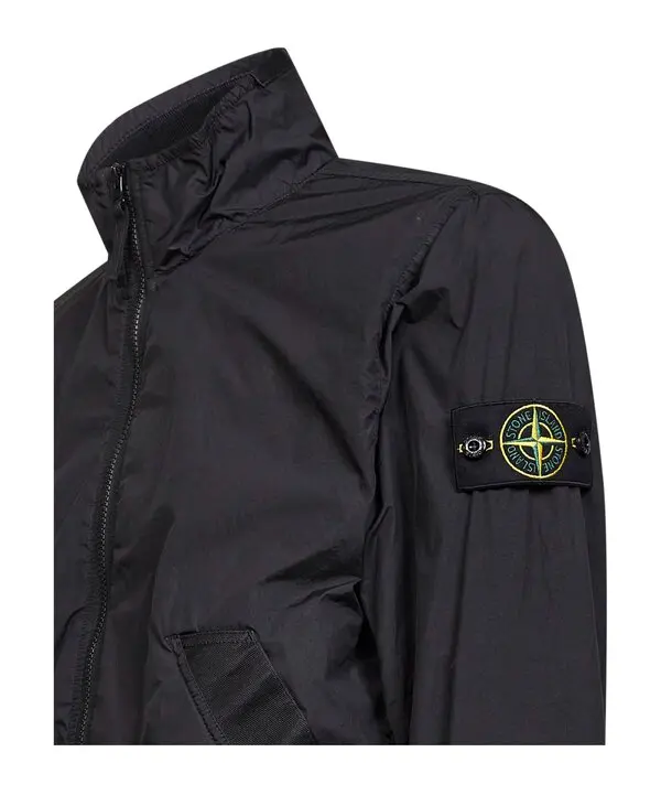 Stone Island Logo Patch Zip-up Jacket