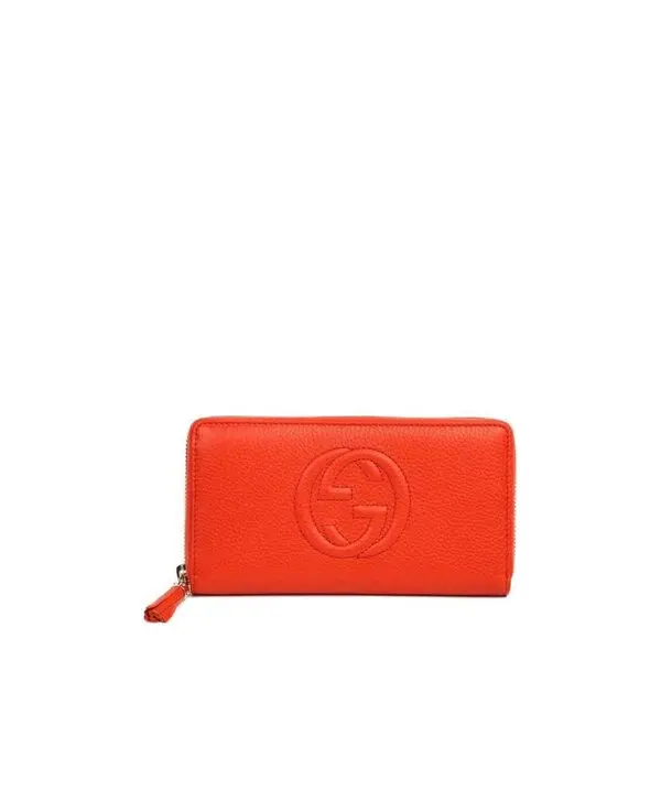 Gucci Gg Decorated Wallet - Red