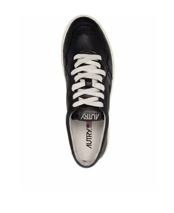 AUTRY Medalist Low Top Sneakers - Black