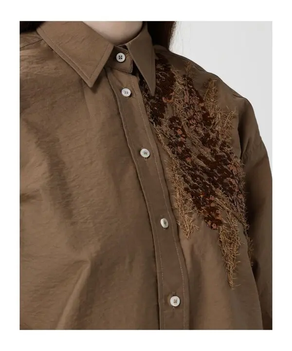 Brunello Cucinelli Embellished Button-down Blouse
